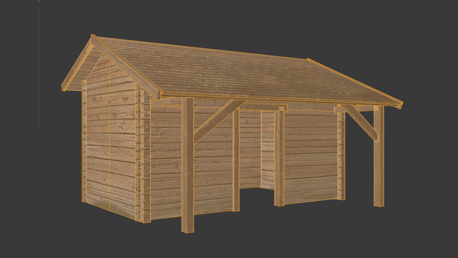 3D Storehouse Barn Farms House Model - TurboSquid 1372092