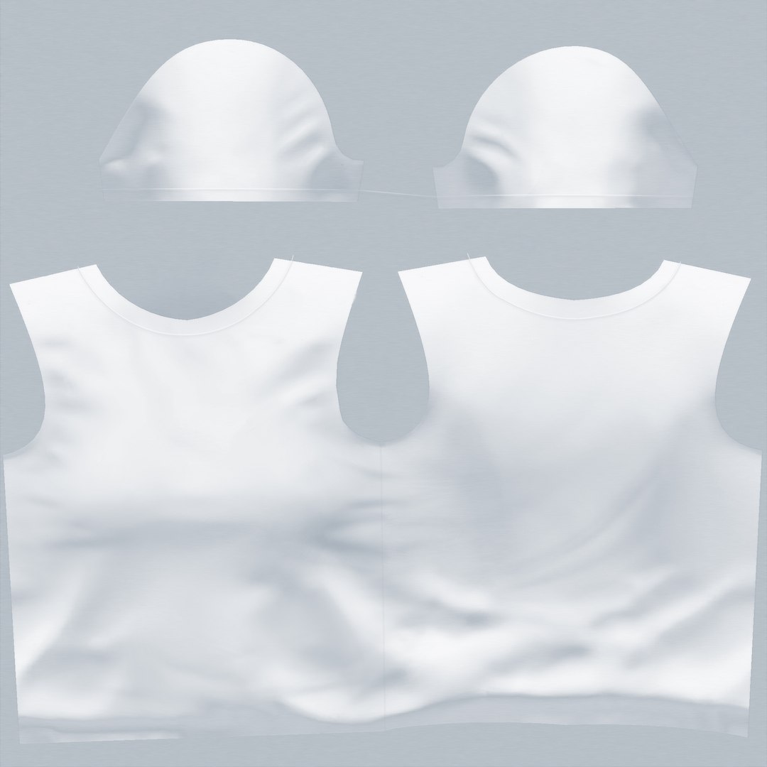 3D White Casual T-shirt - TurboSquid 1934768
