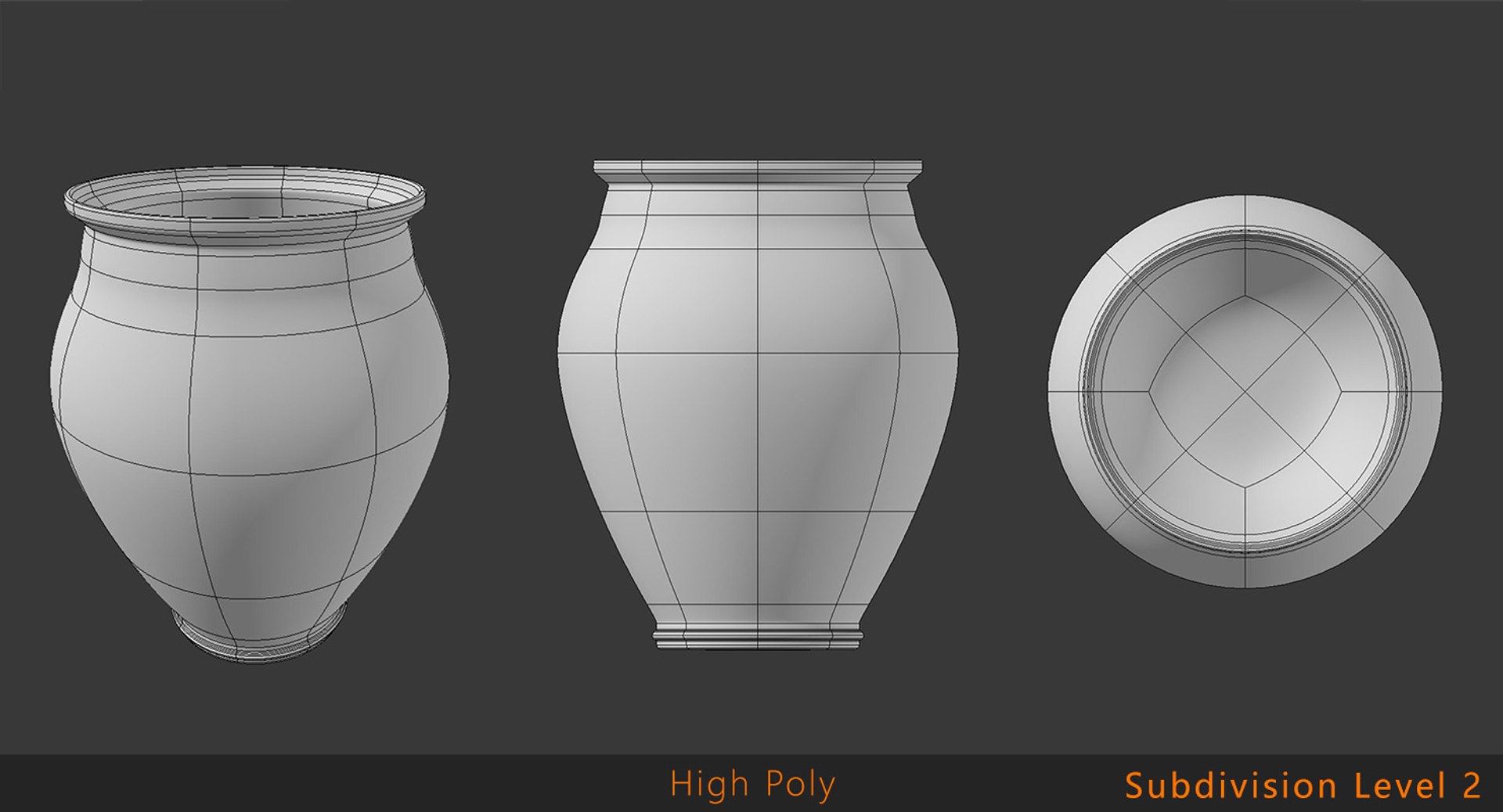 3d Model Of Pottery Pot