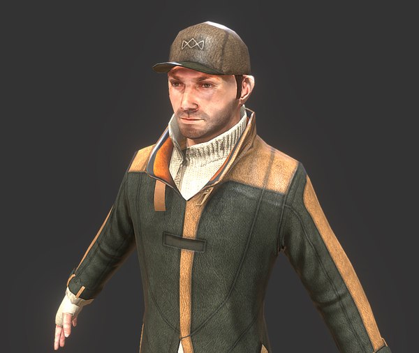 3D watch dog character - TurboSquid 1210884