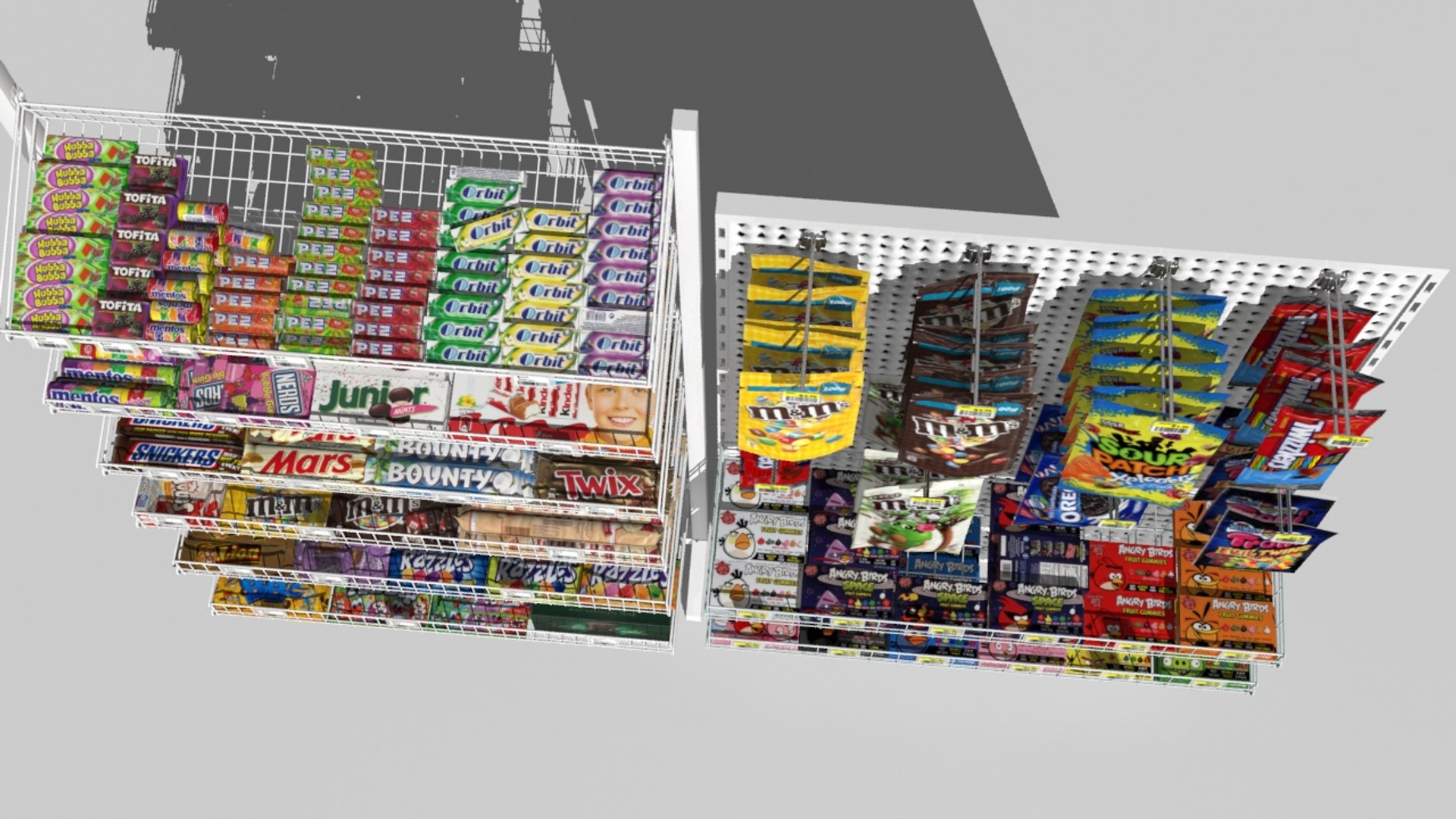 Candy Racks 3D - TurboSquid 1374941