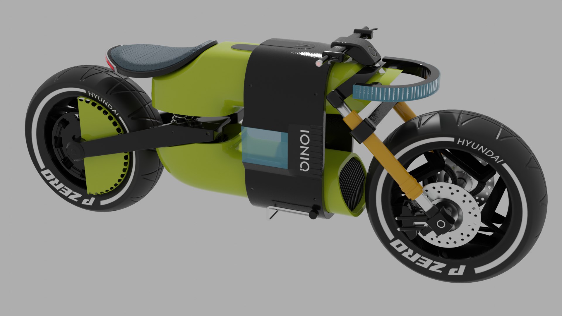 3D HYUNDAI BIKE Model - TurboSquid 2071894