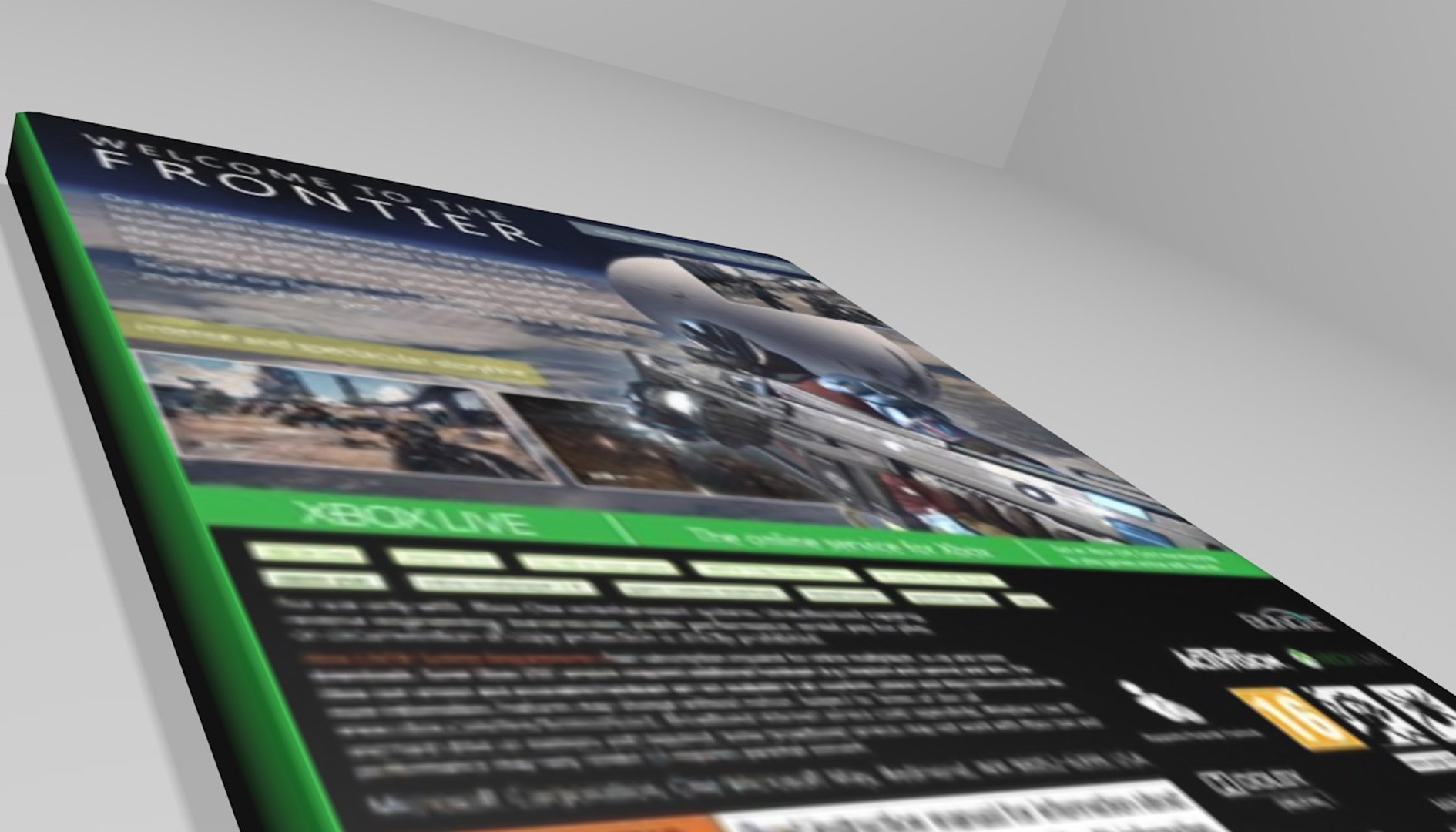 3d model destiny xbox