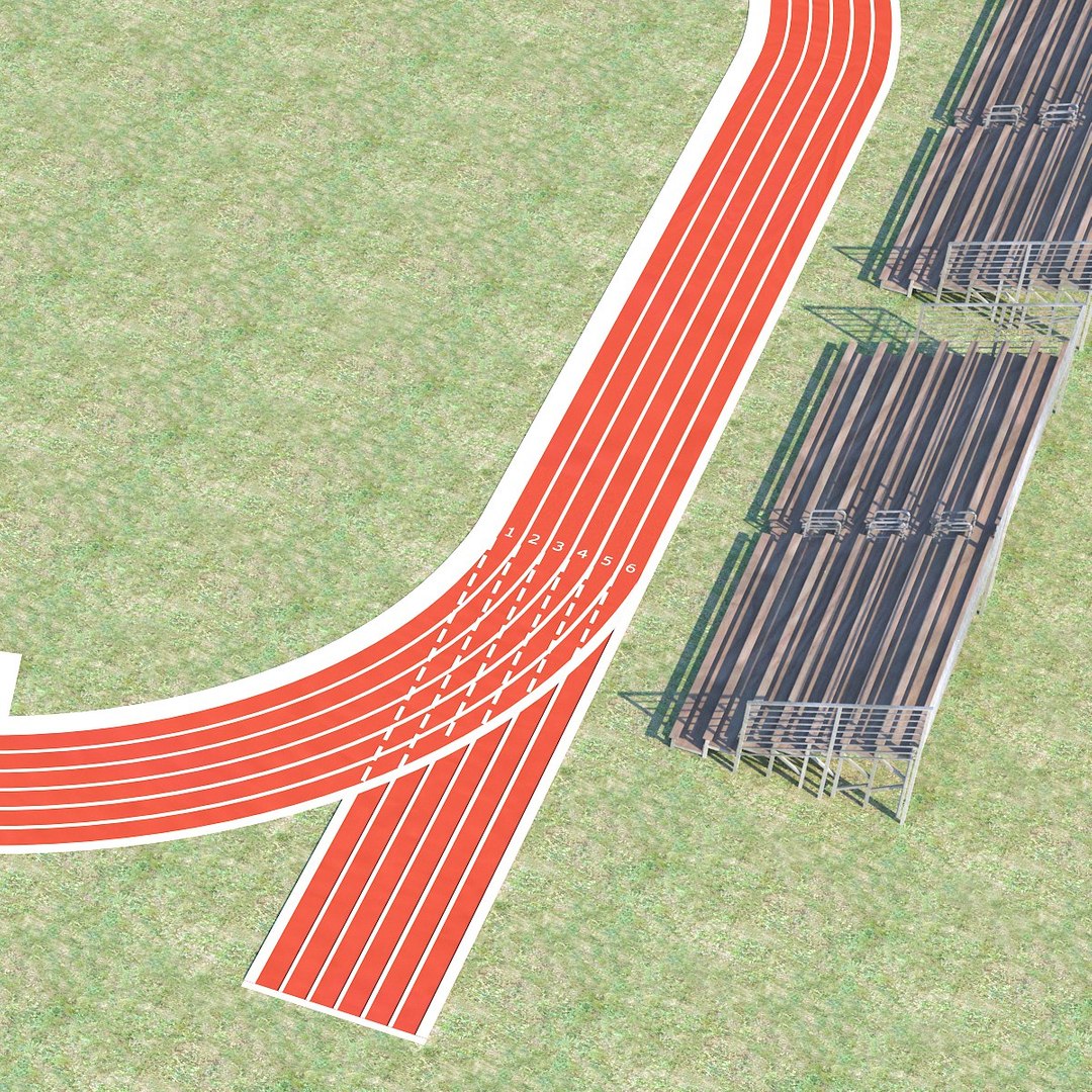 3d Running Track