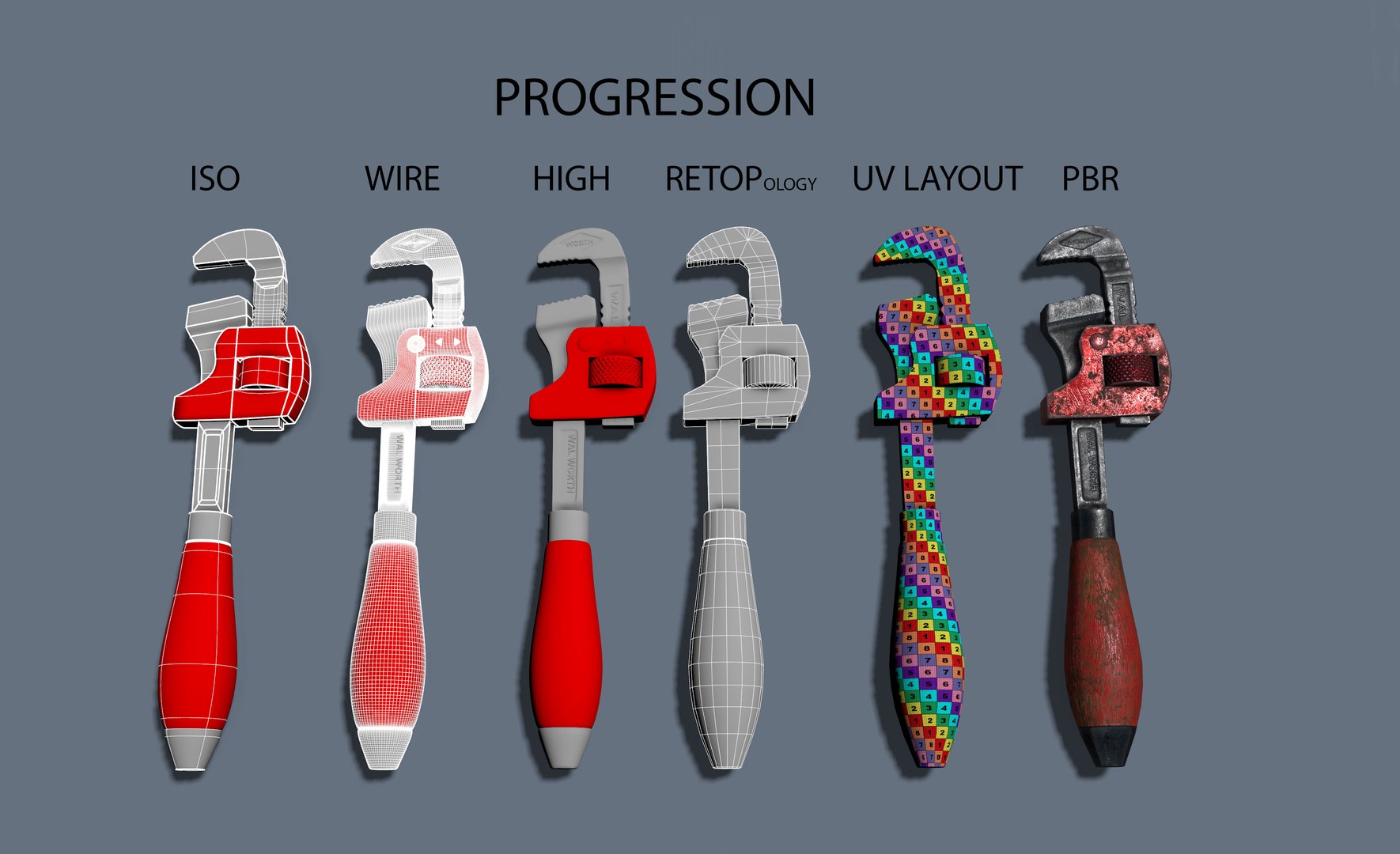 Wrench VR 1x1 3D Model - TurboSquid 1854373