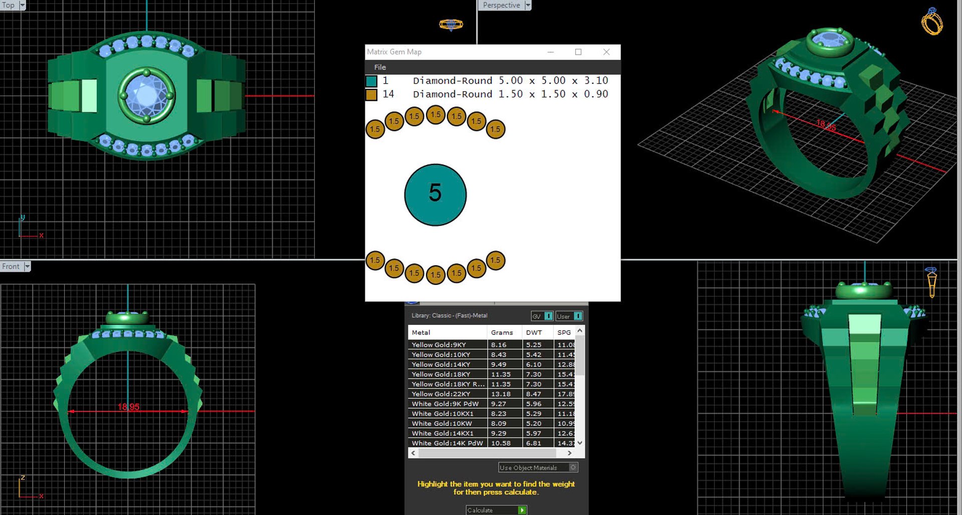 3D Men Ring 303 Model - TurboSquid 2333907