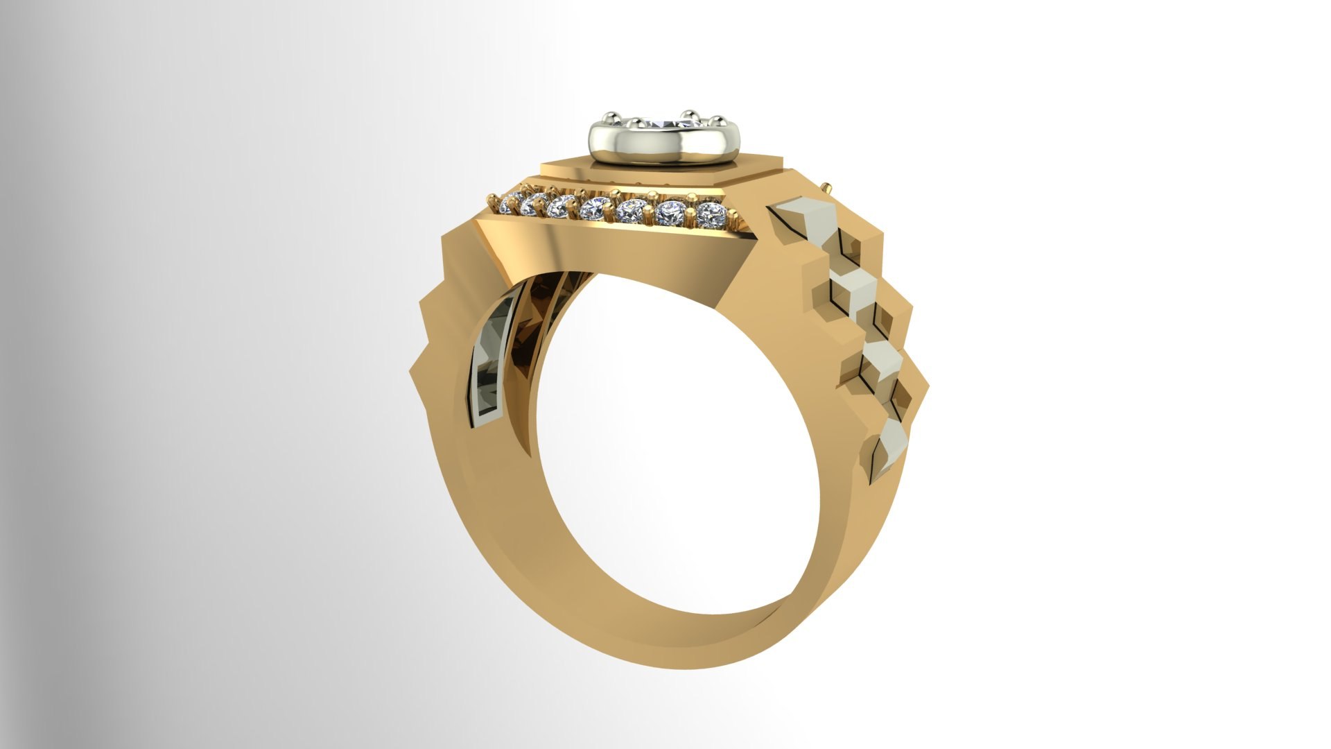 3D Men Ring 303 Model - TurboSquid 2333907