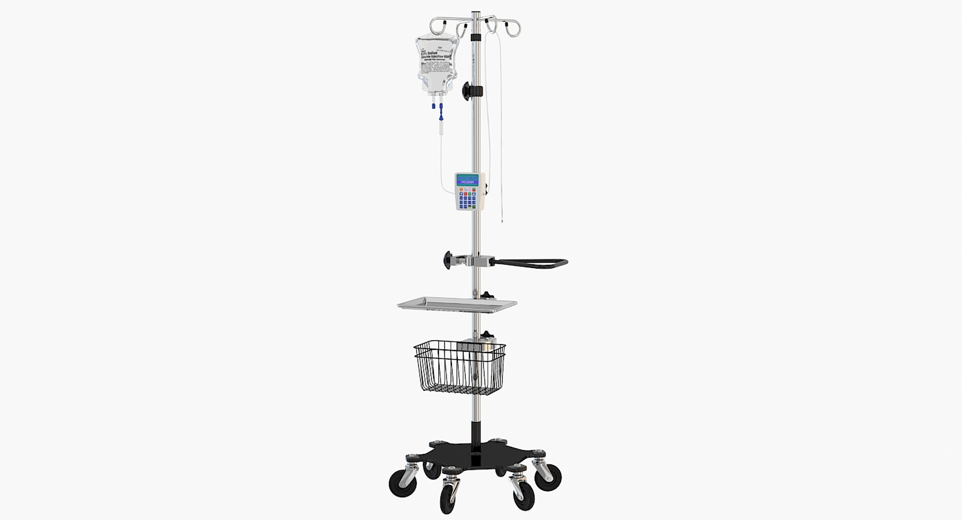 3D Iv Pole - TurboSquid 1204855