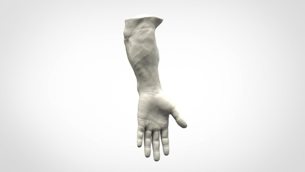 modelo 3d Mano humana realista - TurboSquid 2184942
