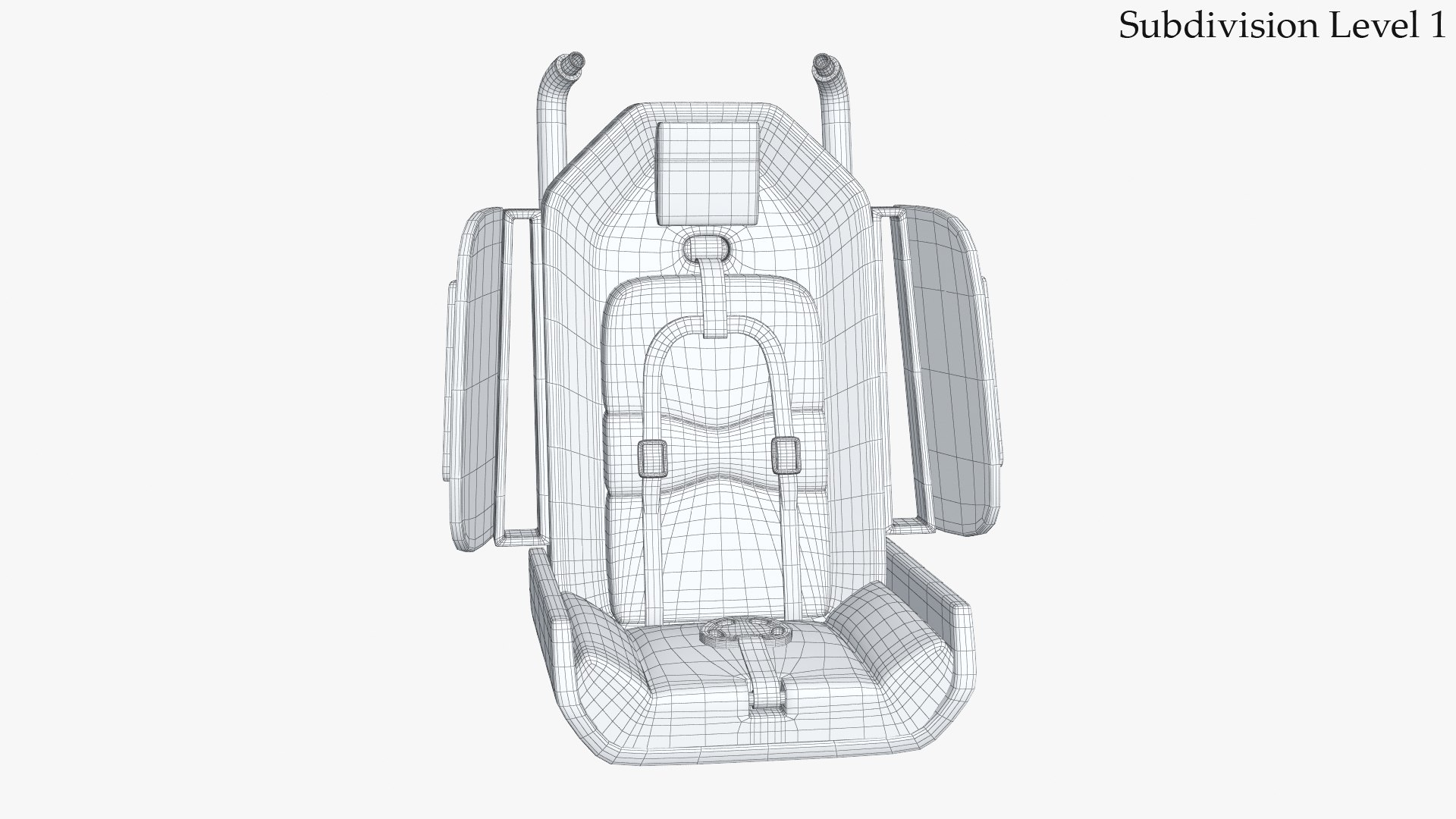 Helicopter Pilot Seat 3D Model - TurboSquid 1614123