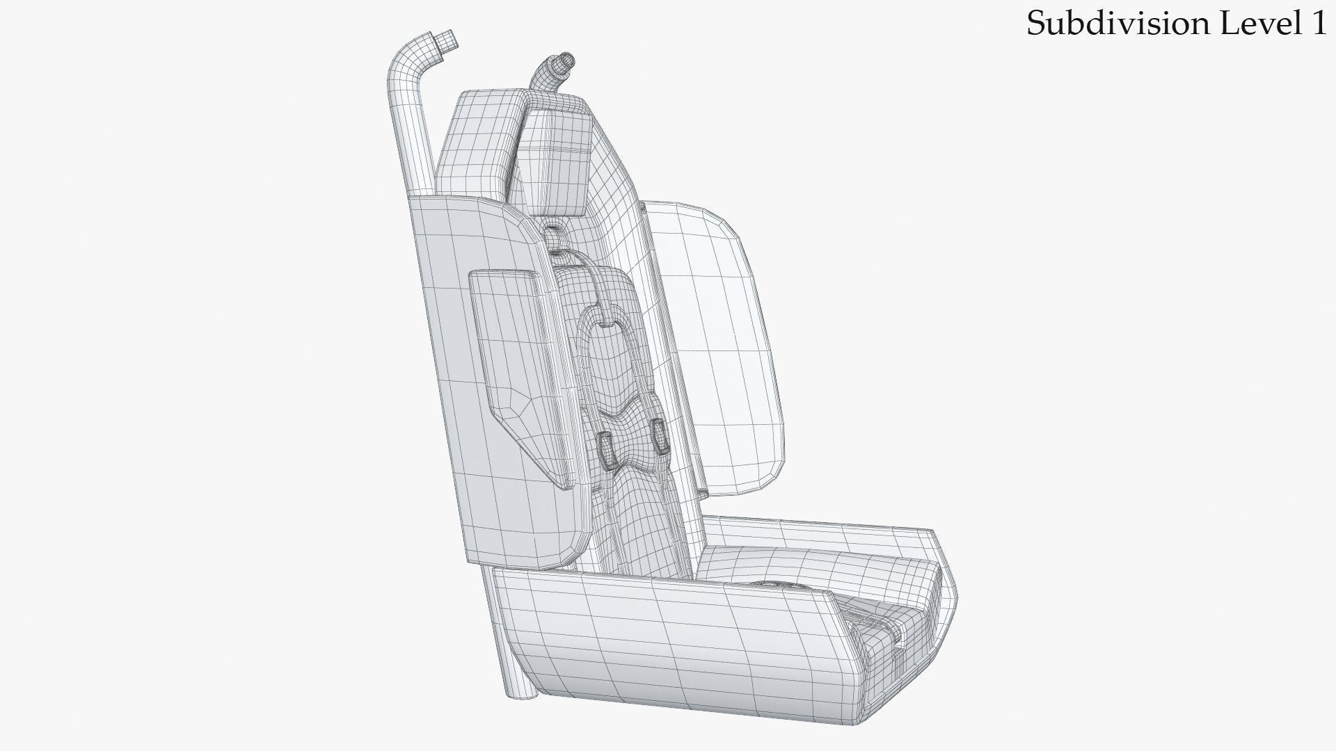 Helicopter Pilot Seat 3D Model - TurboSquid 1614123