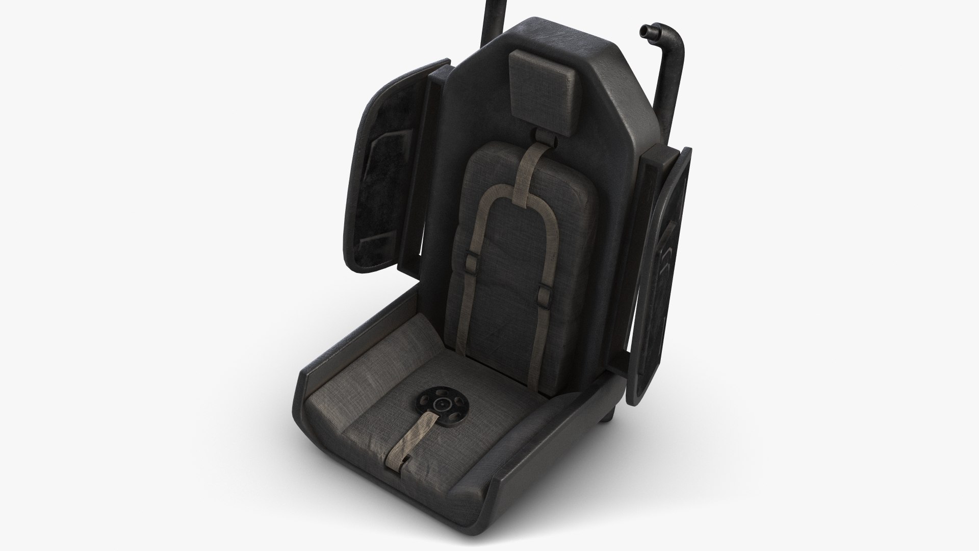 Helicopter Pilot Seat 3D Model - TurboSquid 1614123