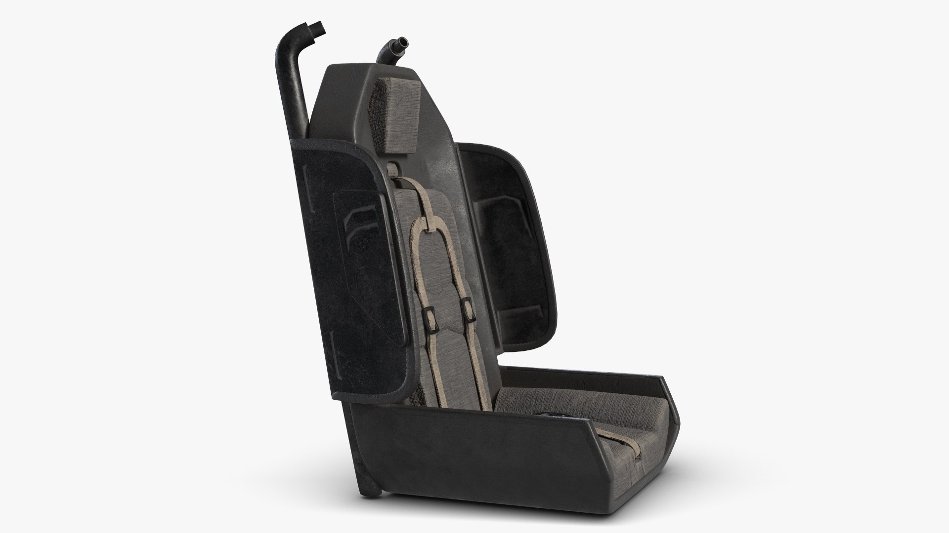 Helicopter Pilot Seat 3D Model - TurboSquid 1614123