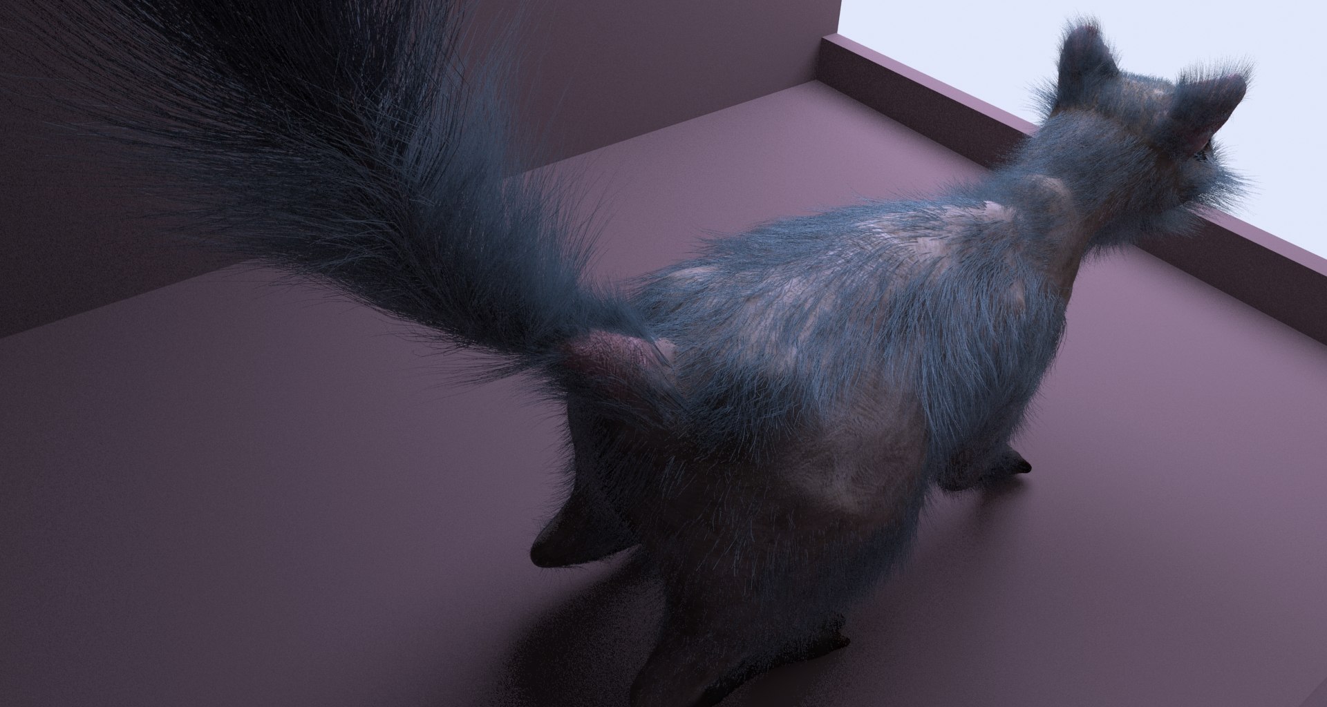 3D hungry squirrel ferret mutant - TurboSquid 1522940