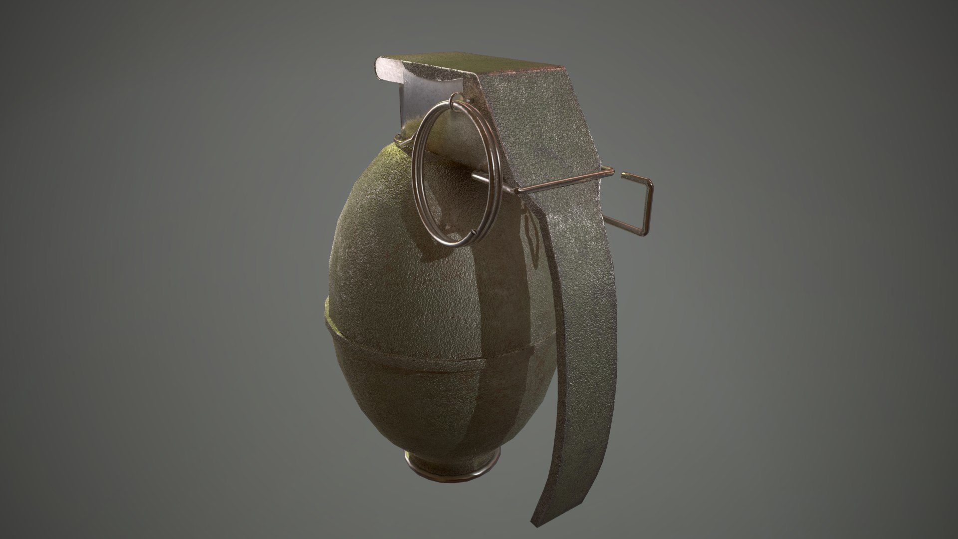 Grenade M61 - Game Ready - 4k 3D model - TurboSquid 1733891