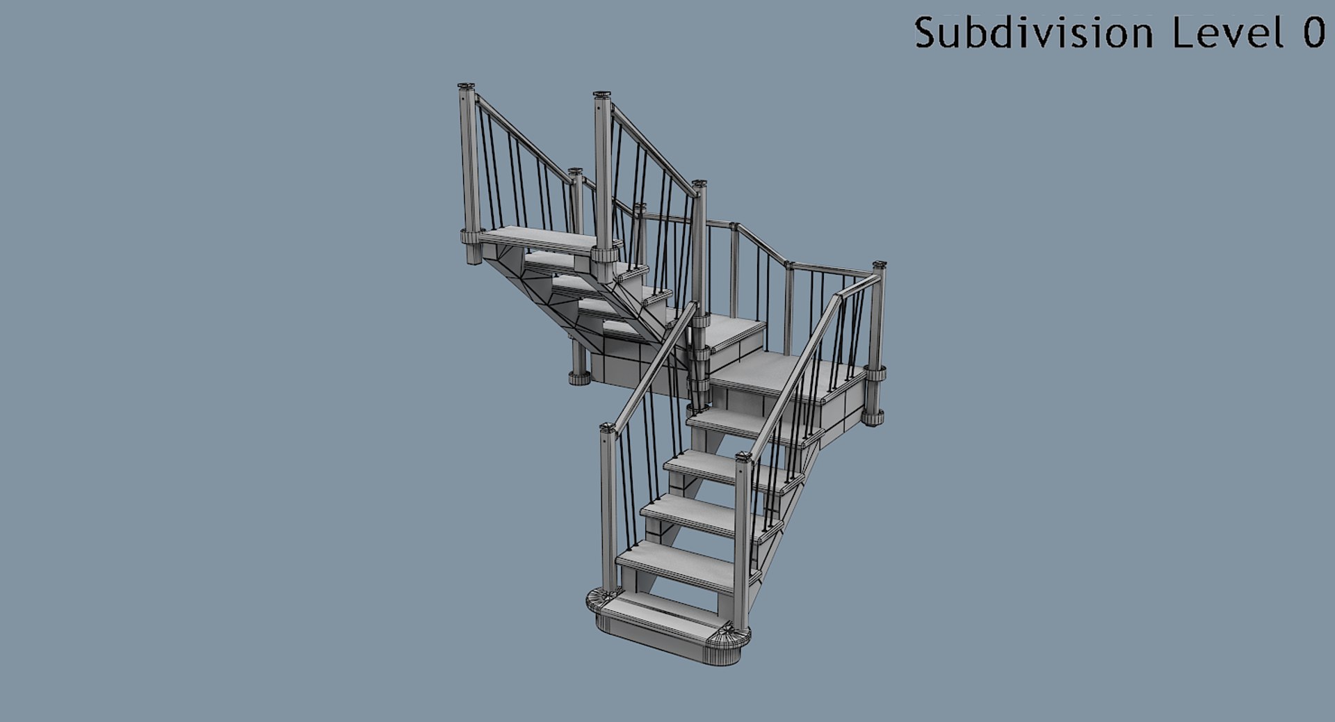 Stair Structures Architecture 3D Model - TurboSquid 1297851