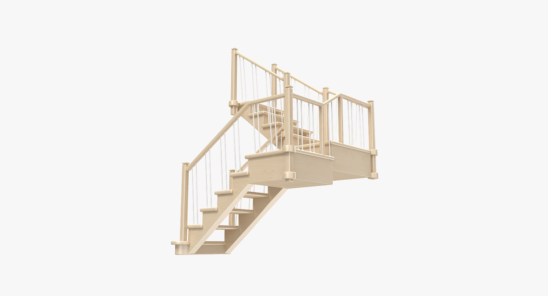 Stair Structures Architecture 3D Model - TurboSquid 1297851