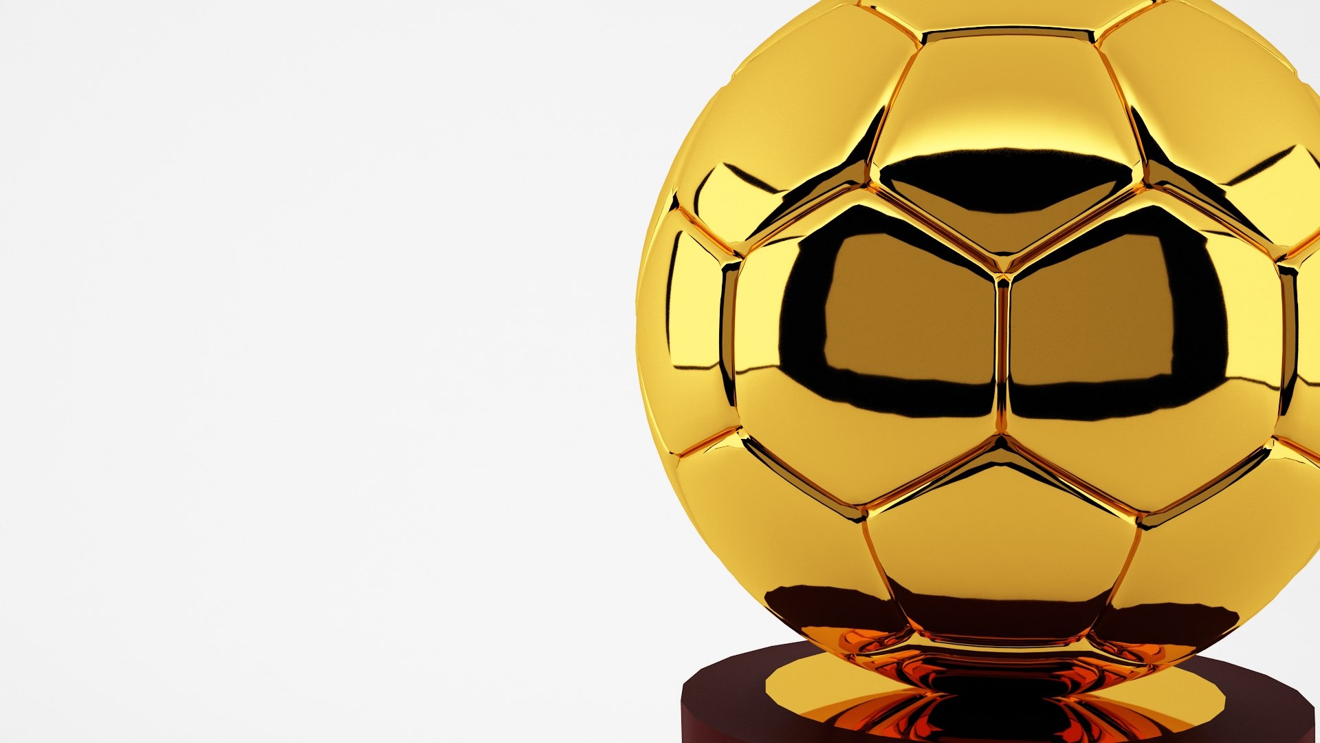 3D Gold Ball Award - TurboSquid 1989954