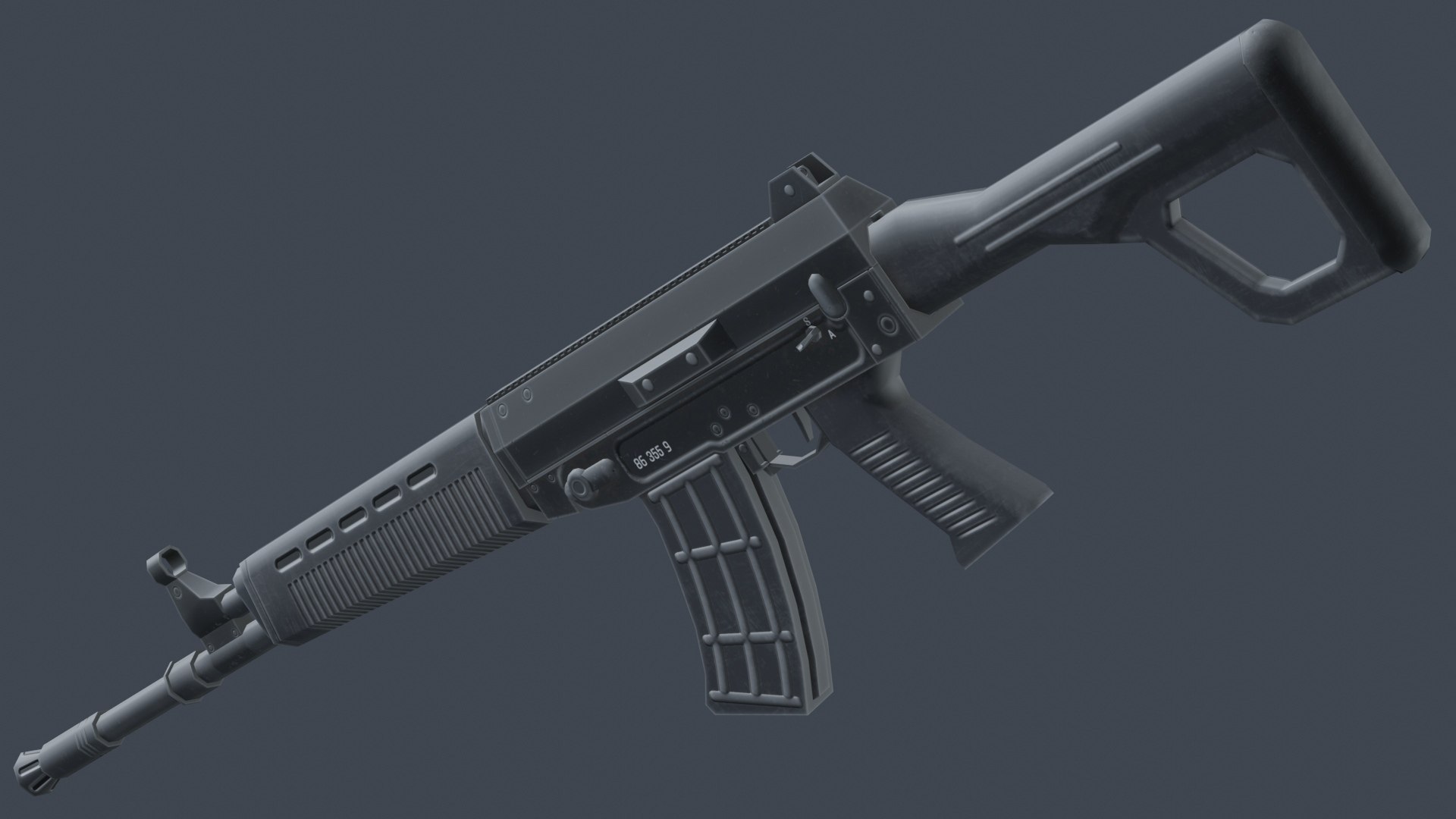 QBZ-03 3D Model - TurboSquid 1979759