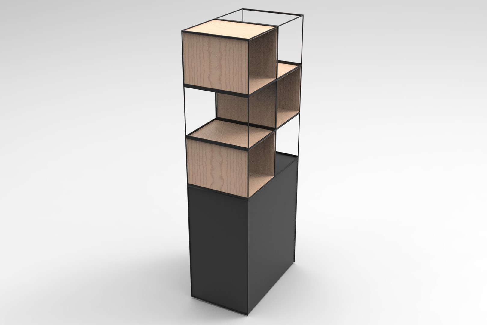 Open Shelves Storage 3D Model - TurboSquid 1857943