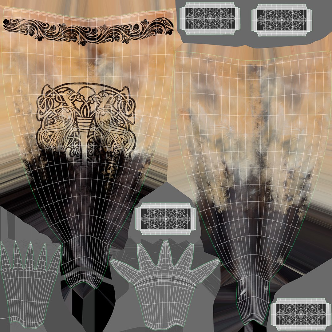 Medieval Horn 8K PBR Textures 3D Model - TurboSquid 2060772