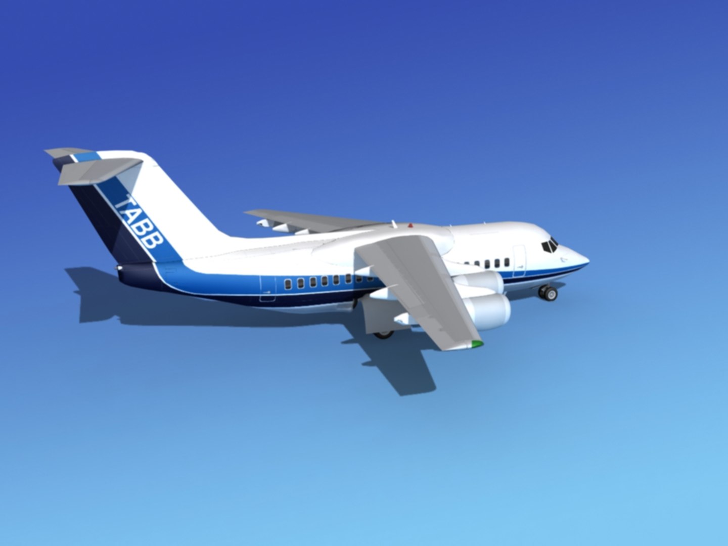3d Model Turbines Bae 146