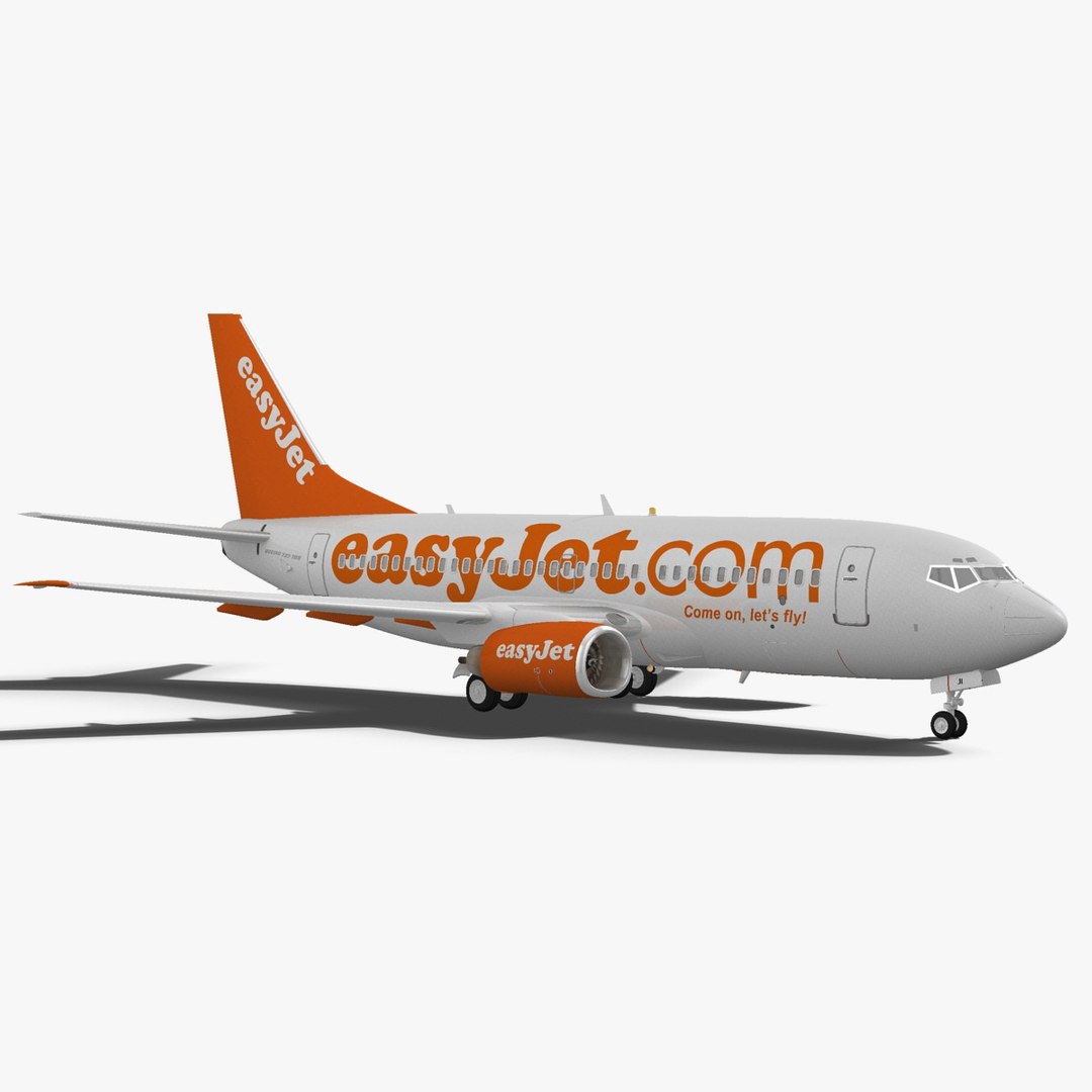 Easyjet Boeing 737-700 3d Model