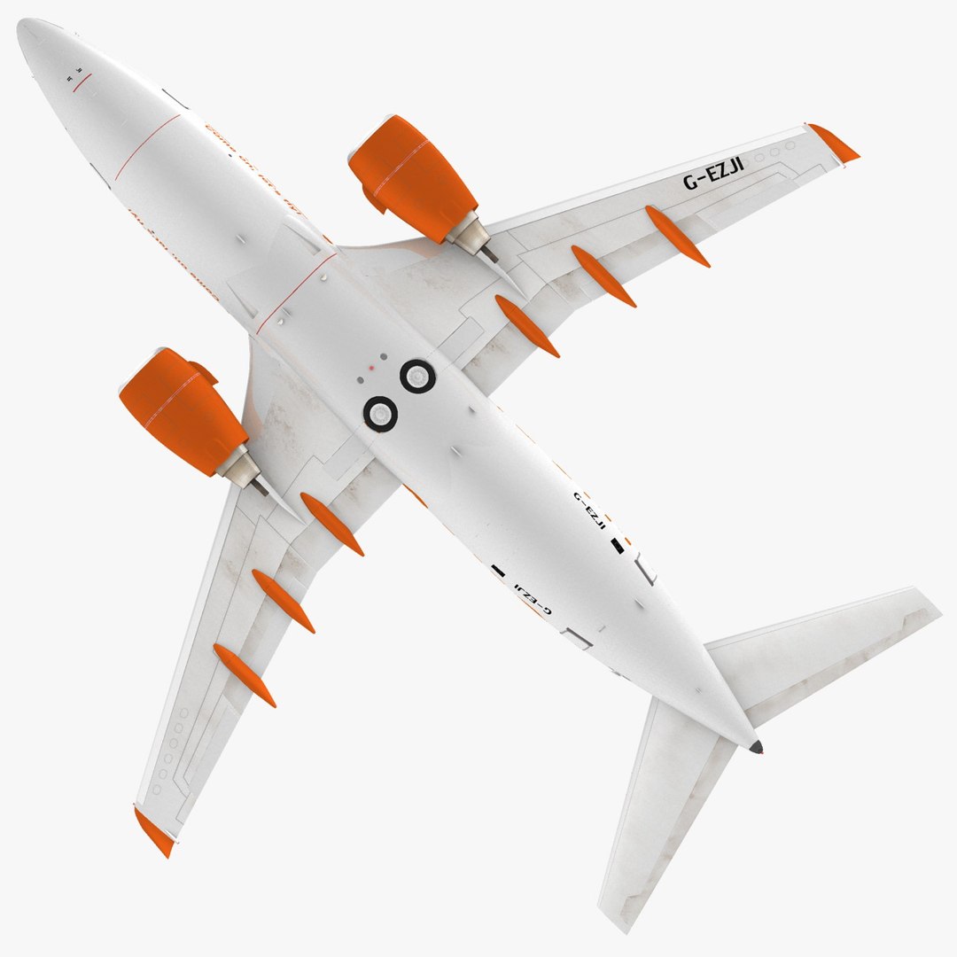 Easyjet Boeing 737-700 3d Model