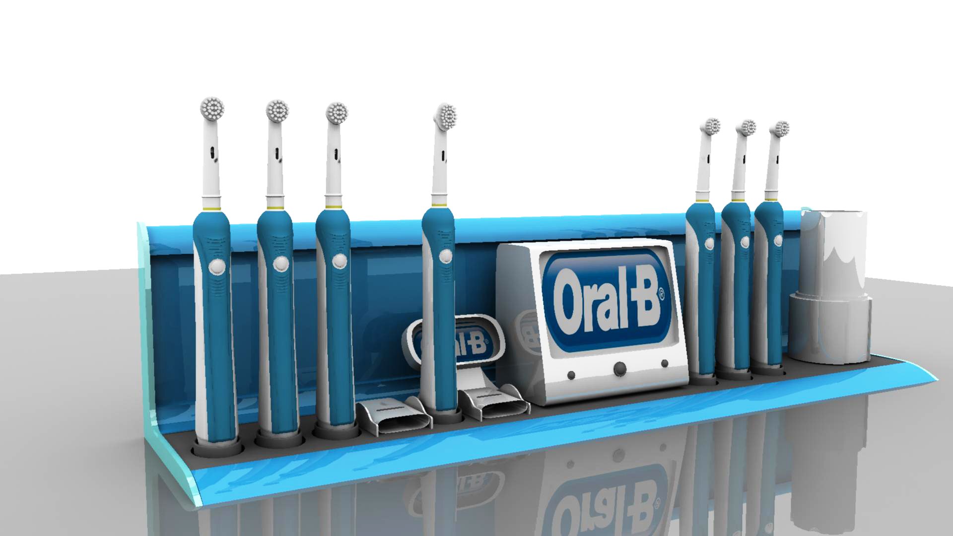 Toothbrush Electric 3d Model