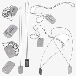 3D Dog Tag Models - Browse & Download Formats - TurboSquid