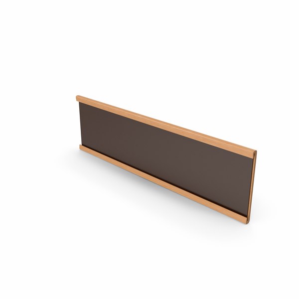 Wall Name Plate model - TurboSquid 1868786