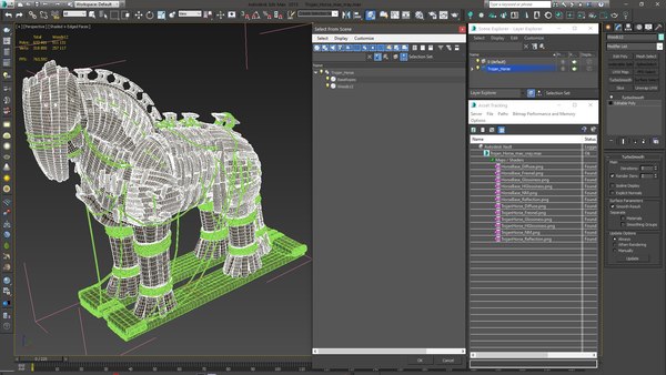 Trojan horse 3D model - TurboSquid 1641781