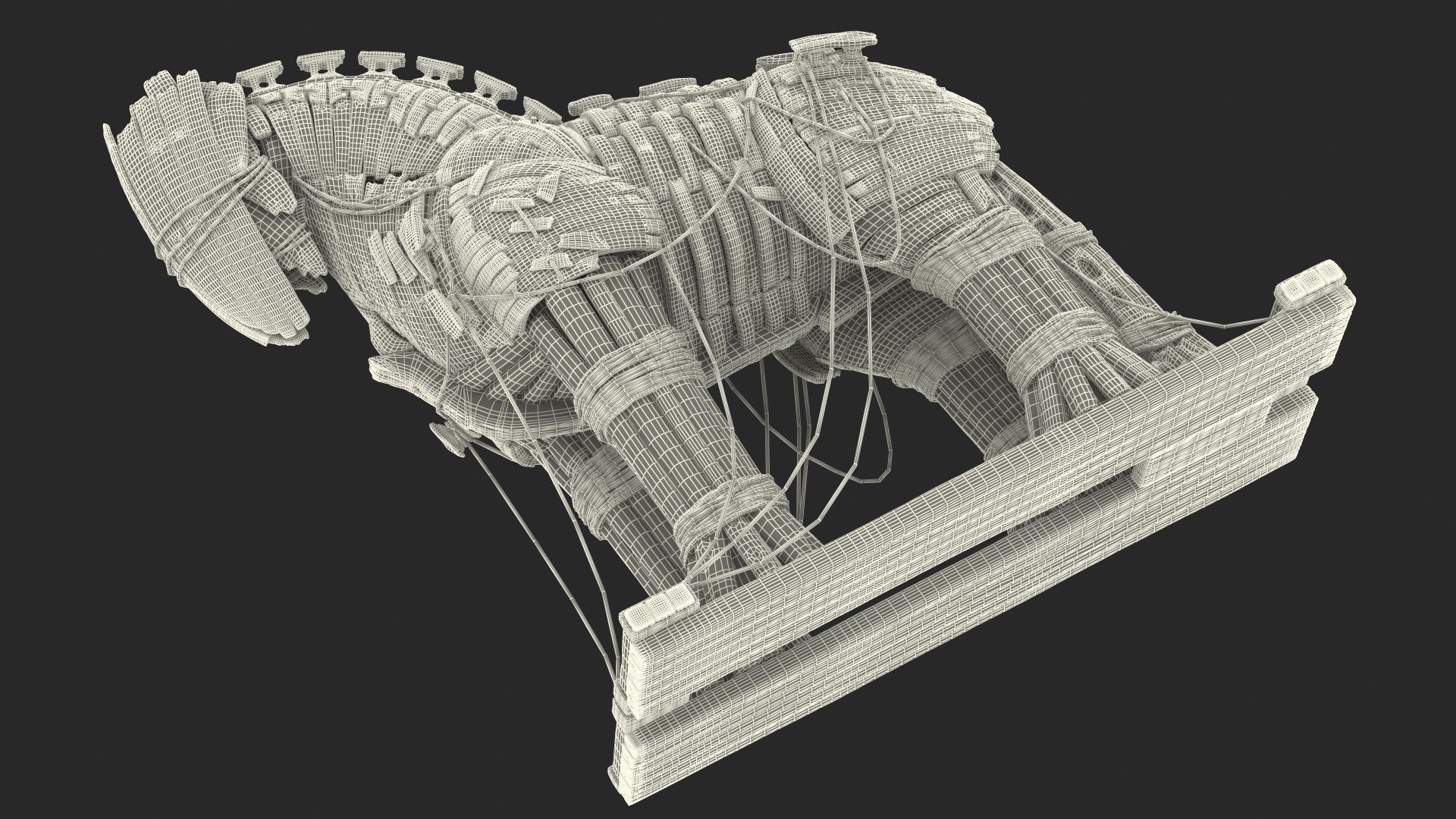 Trojan horse 3D model - TurboSquid 1641781