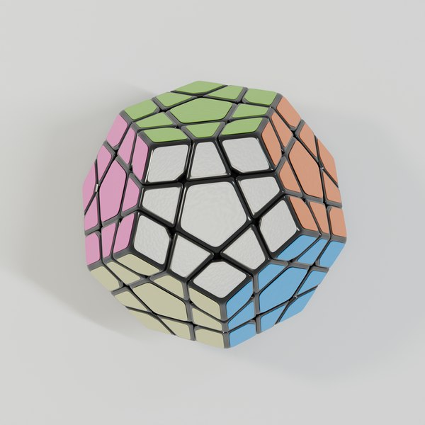 3D Megaminx Puzzle - TurboSquid 1843124