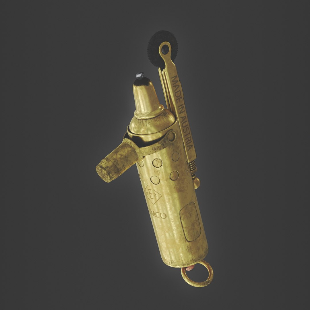 Old Oil Lighter Obj