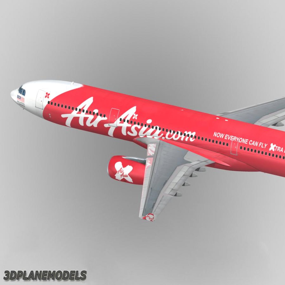 Airbus A330-300 X 3d Model