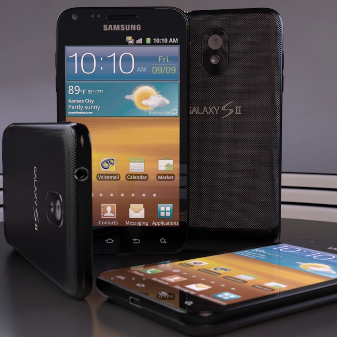 3d Model Samsung Epic 4g Touch