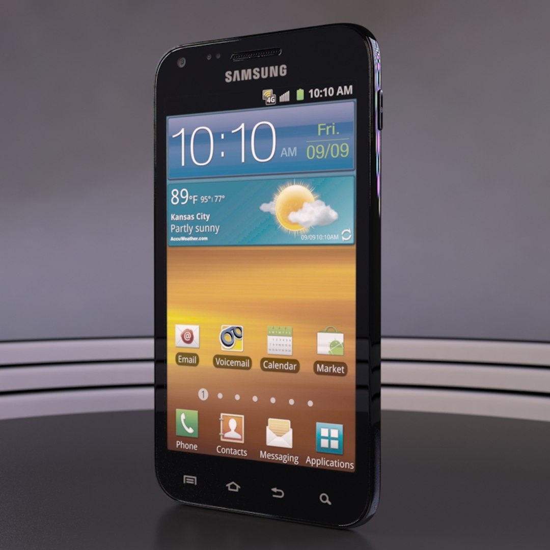 3d Model Samsung Epic 4g Touch
