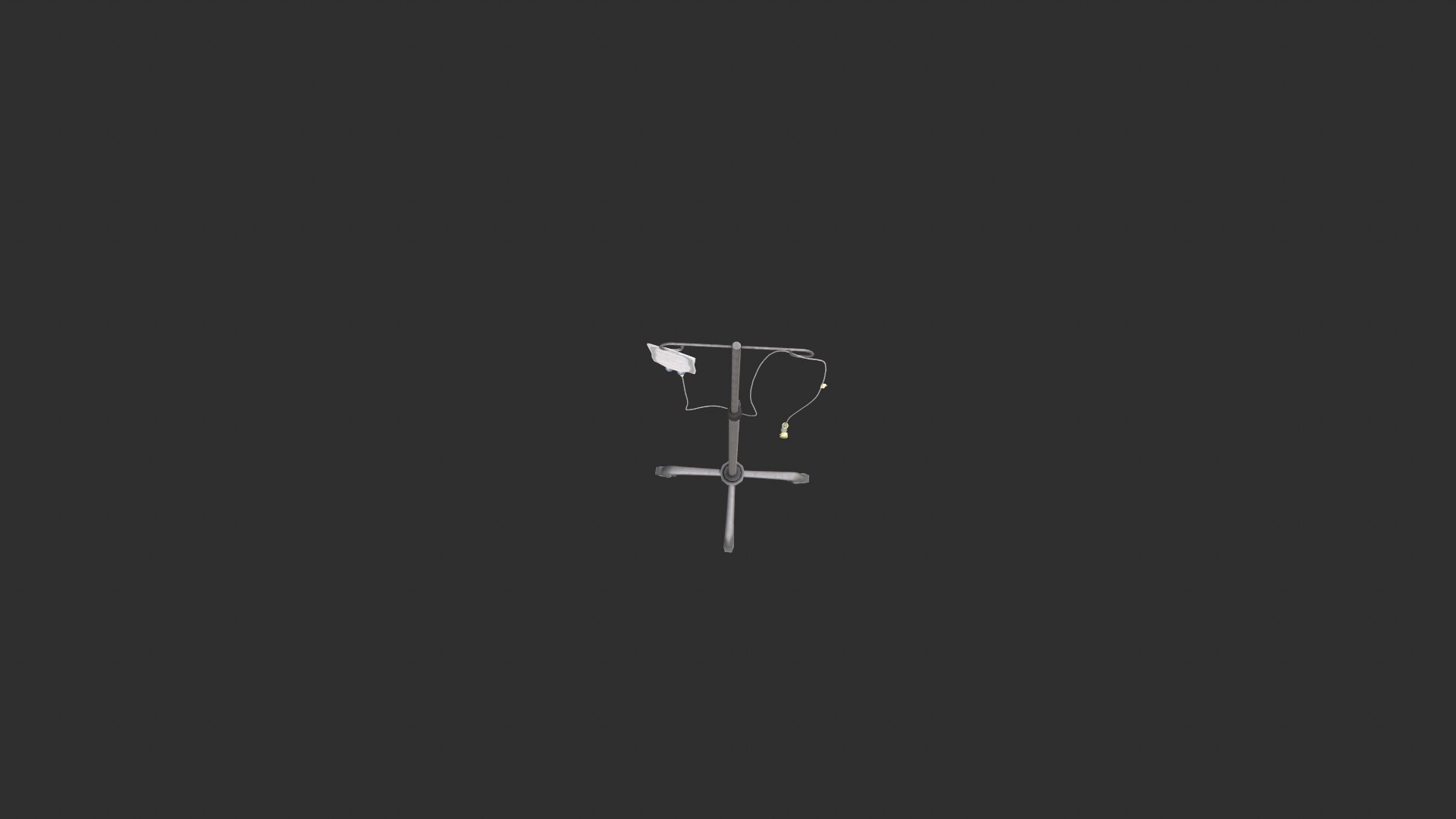 3D Model Hospital Dropper - TurboSquid 2373600