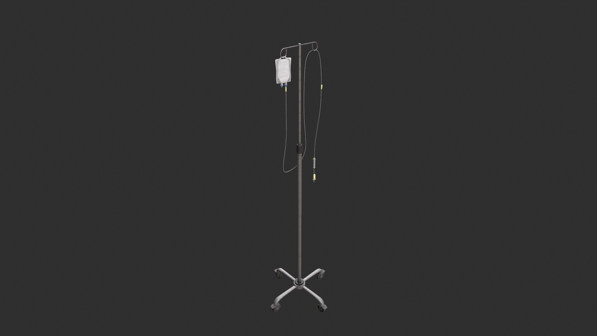 3D Model Hospital Dropper - TurboSquid 2373600