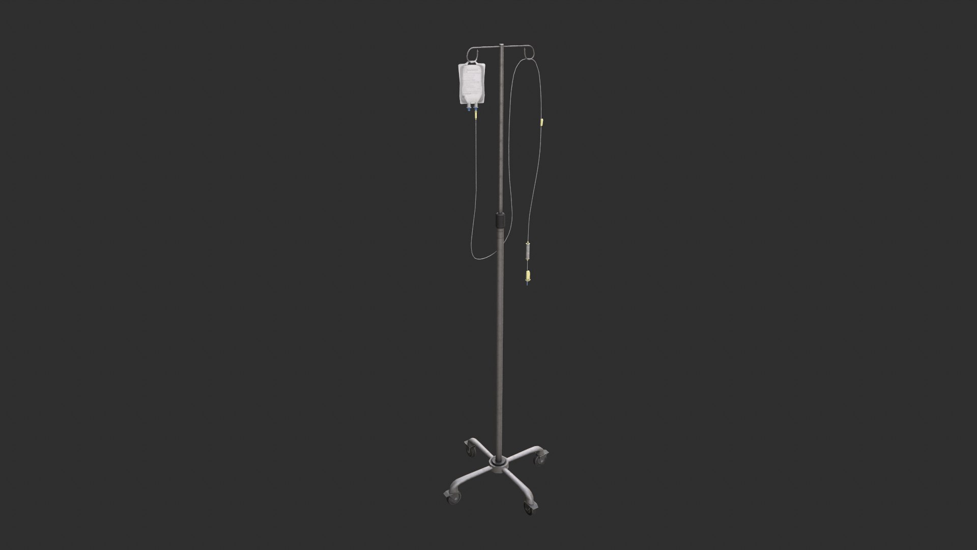 3D Model Hospital Dropper - TurboSquid 2373600