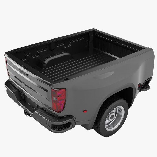 3D Pickup Truck Generic Back Trunk 04 model - TurboSquid 1836800