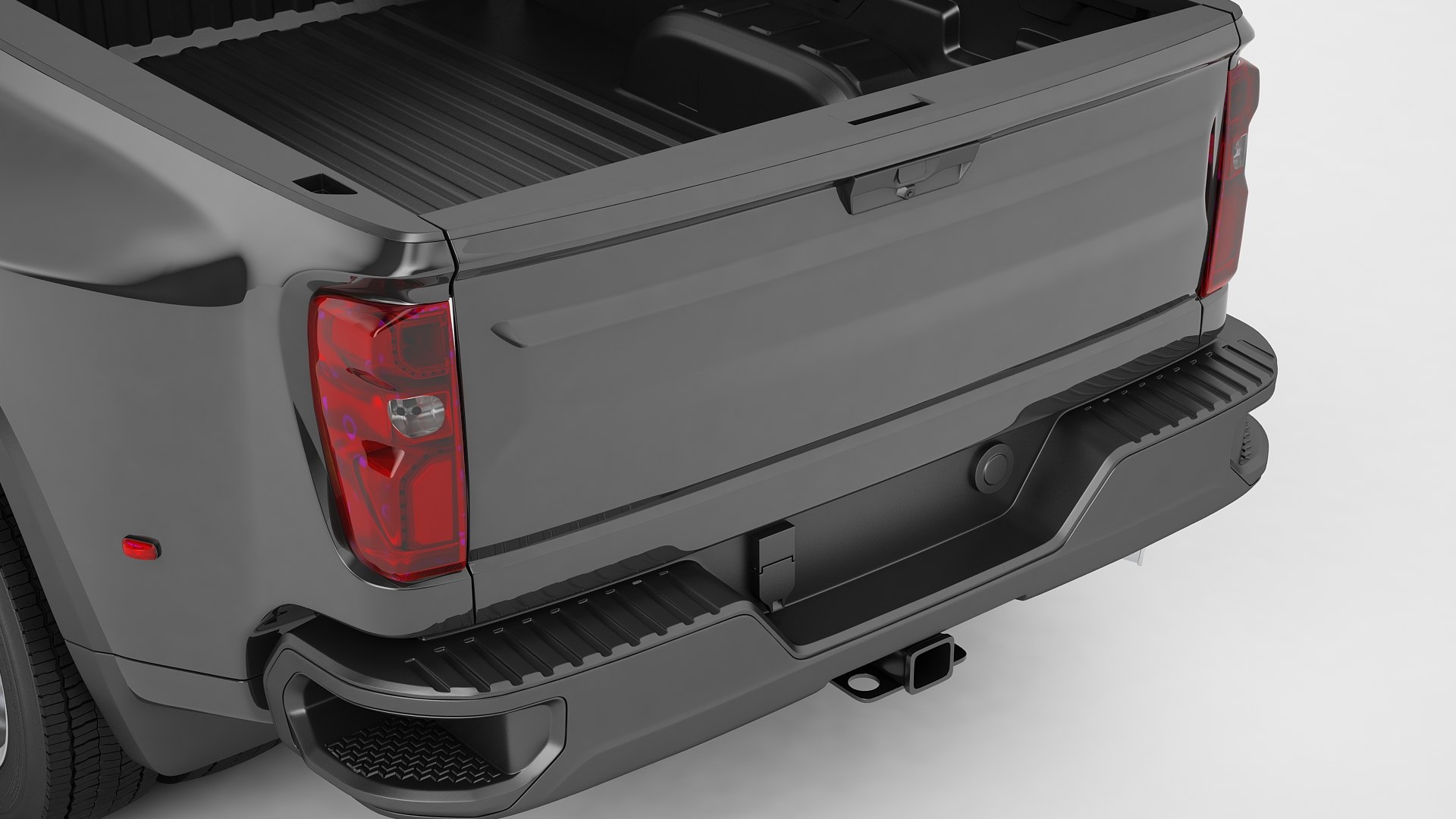 3D Pickup Truck Generic Back Trunk 04 Model - TurboSquid 1836800