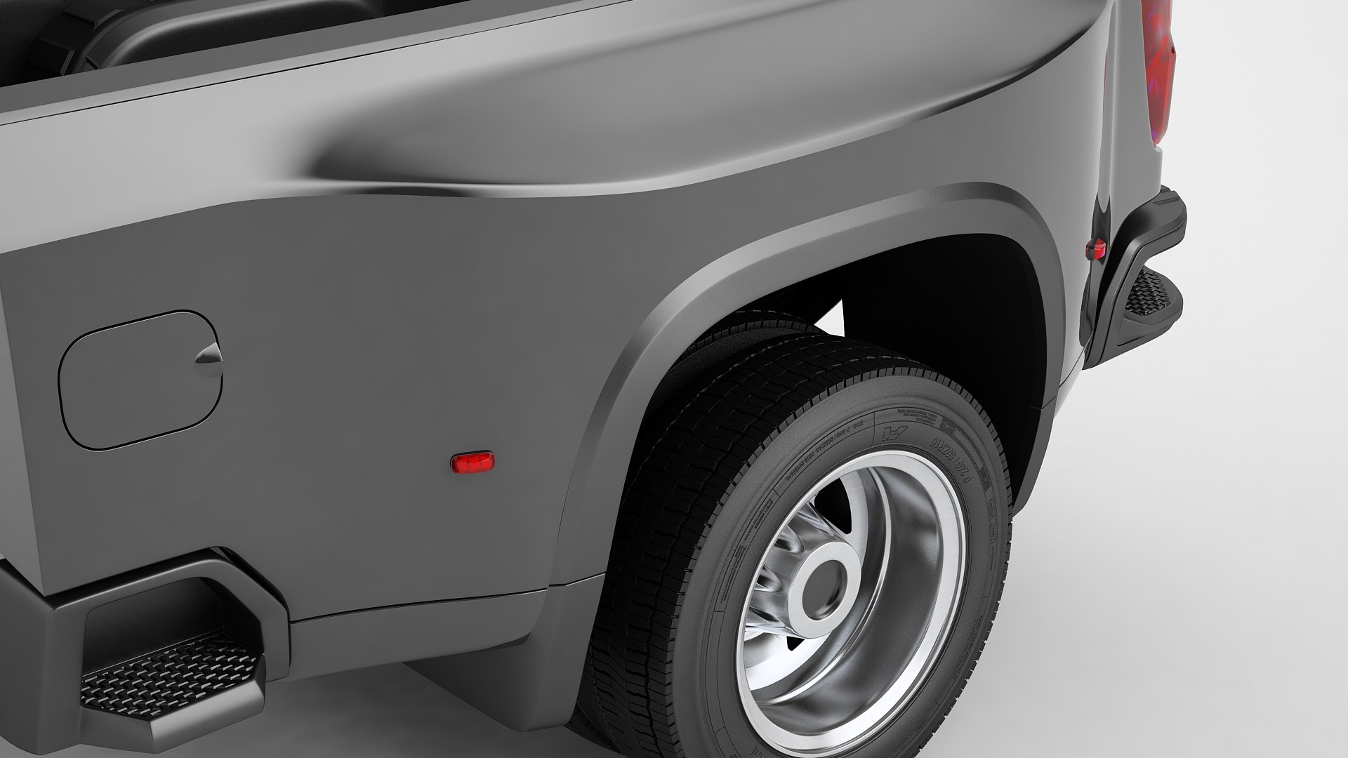 3D Pickup Truck Generic Back Trunk 04 Model - TurboSquid 1836800