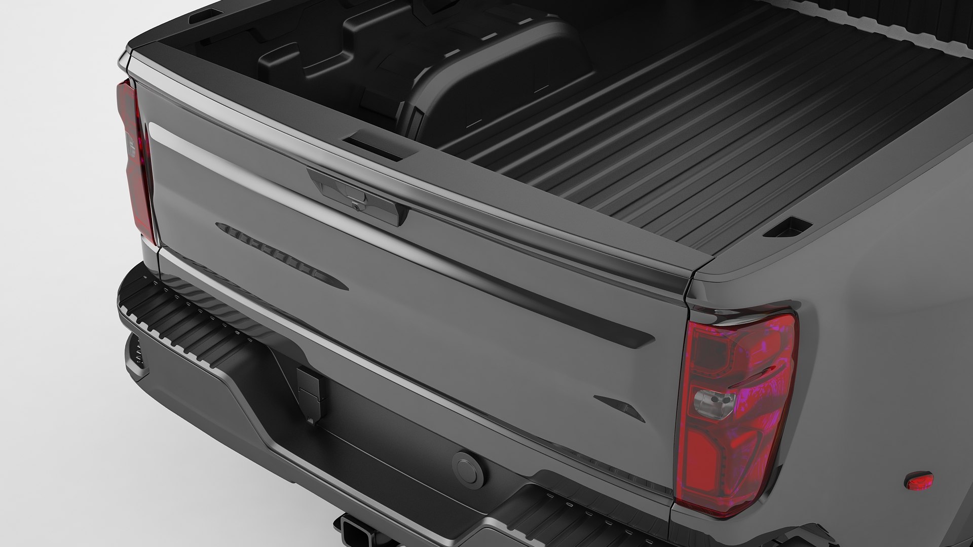 3D Pickup Truck Generic Back Trunk 04 Model - TurboSquid 1836800