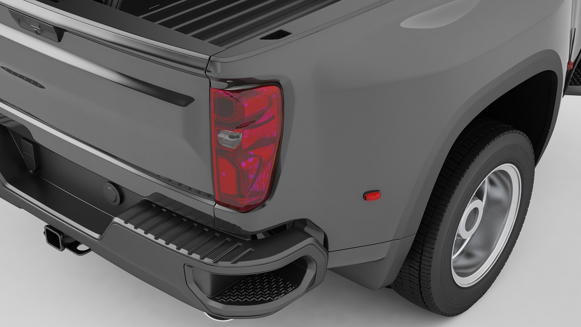 3D Pickup Truck Generic Back Trunk 04 Model - TurboSquid 1836800