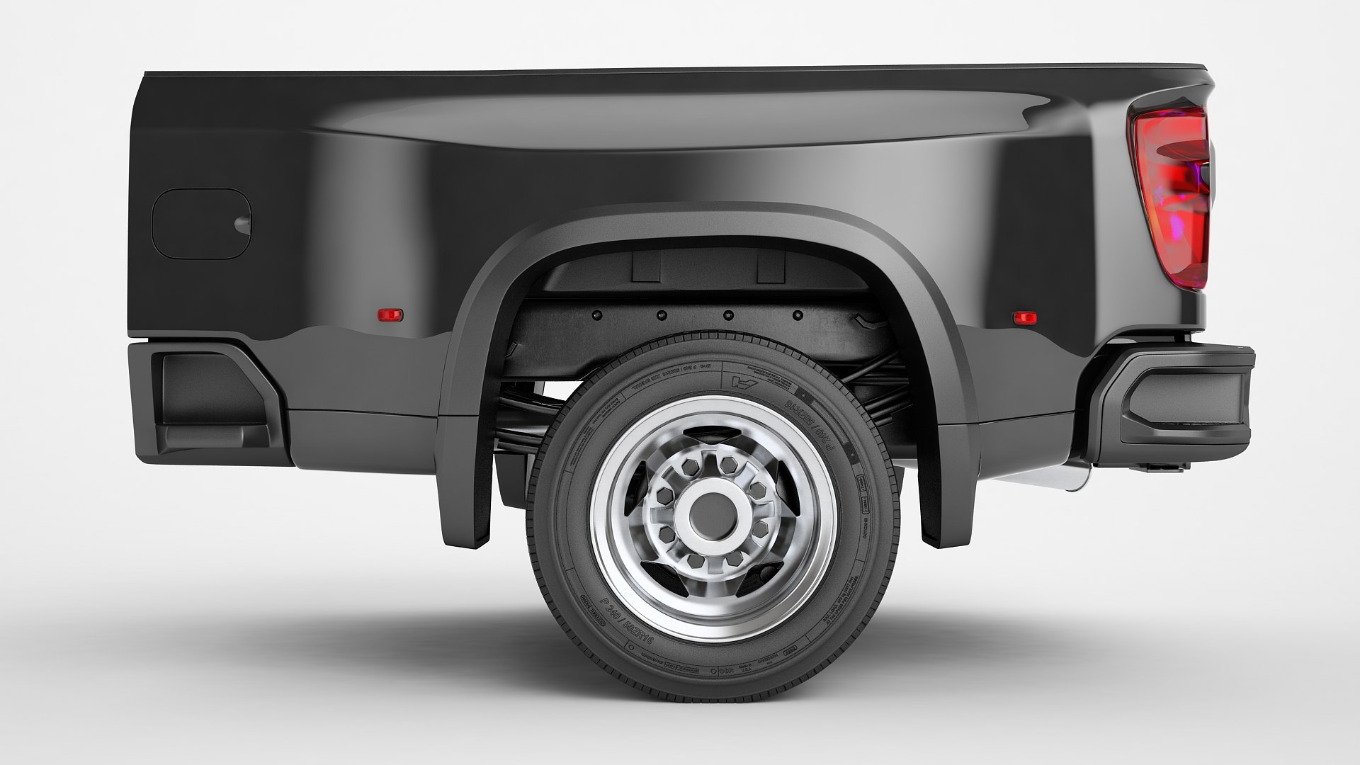 3D Pickup Truck Generic Back Trunk 04 Model - TurboSquid 1836800