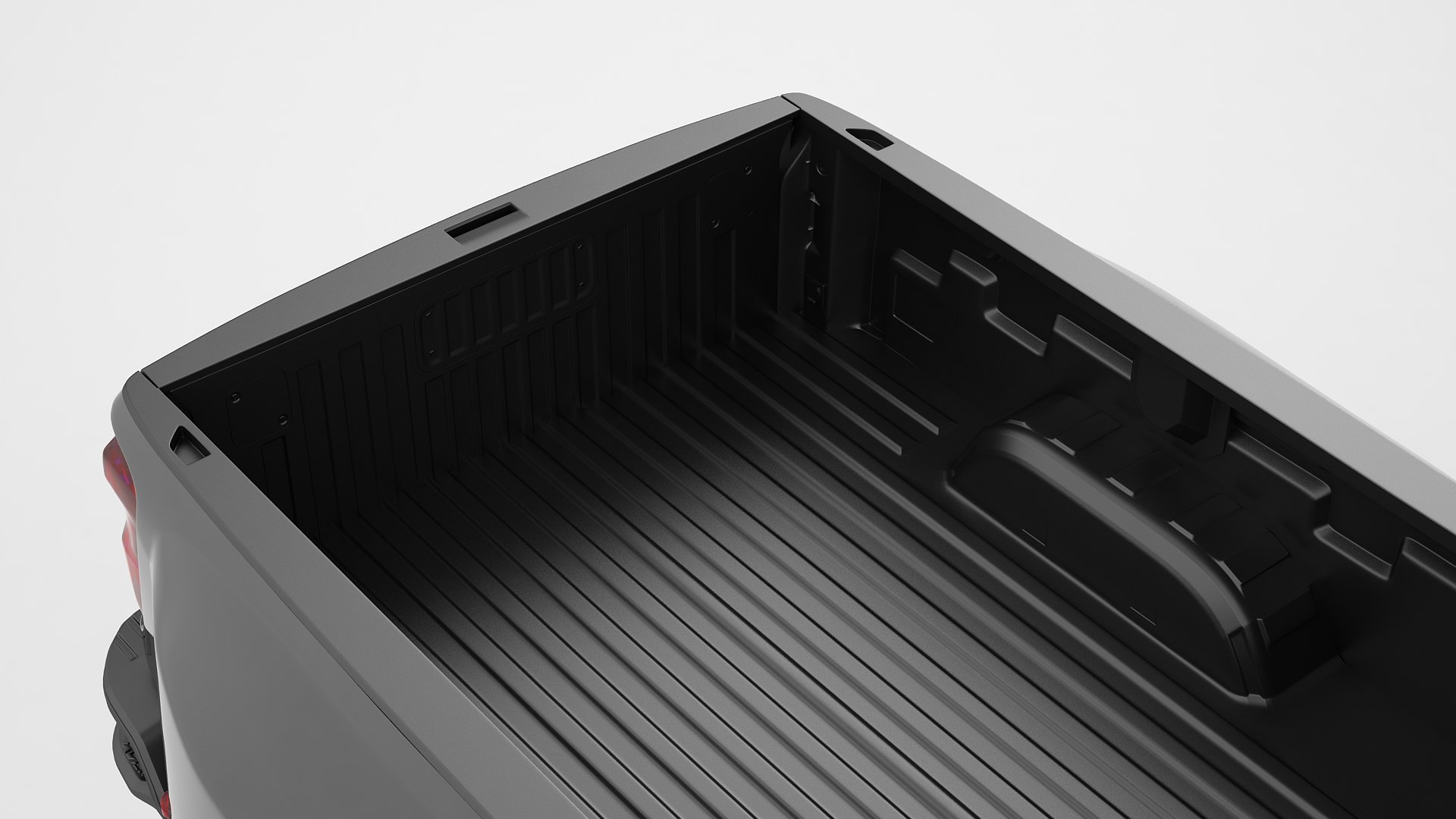 3D Pickup Truck Generic Back Trunk 04 Model - TurboSquid 1836800