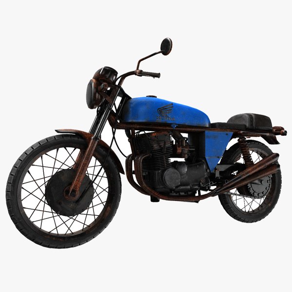 3D model vintage motorbike - TurboSquid 1235926