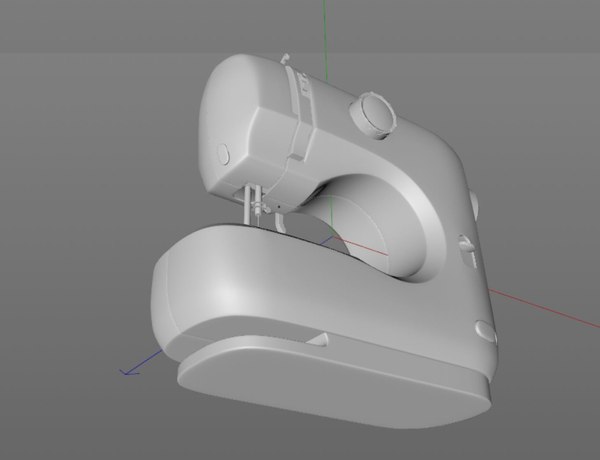 Aonesy portable sewing machine model - TurboSquid 1705635